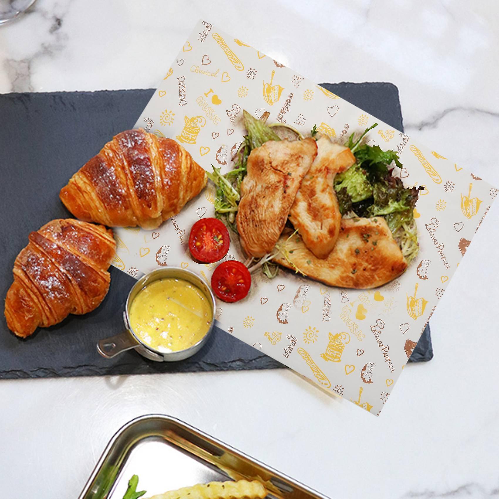 Sandwich Wrapping Paper Bread Paper Oven Tray Pad Paper Blotting Paper ...