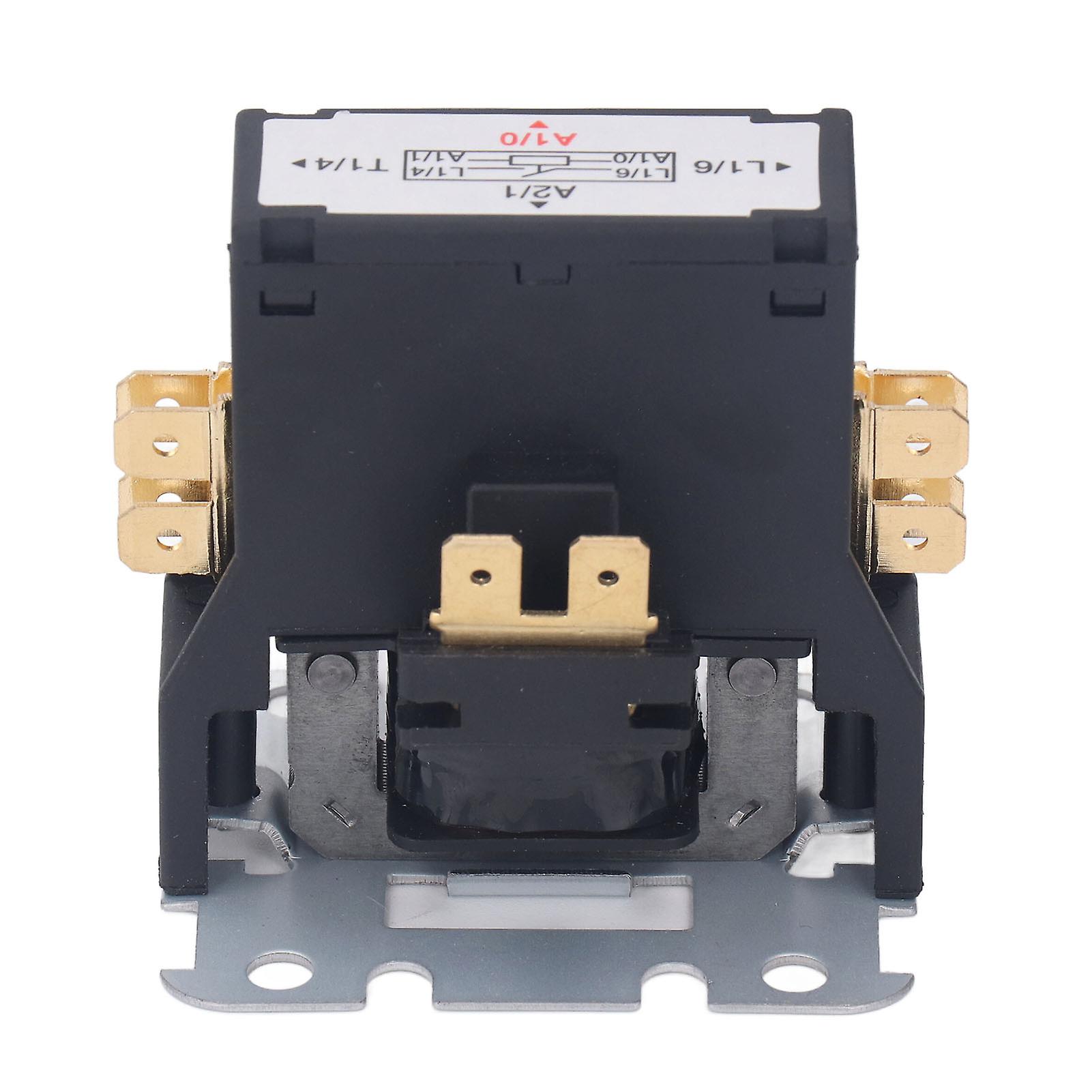 HVAC Contactor Single Pole 25A for Air Conditioner Condenser Compressor ...