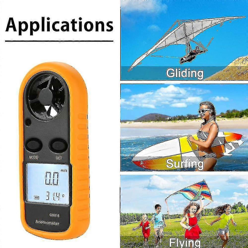 Digital Anemometer Anemometer Gm816 Anemometer Wind Grade Anemometer ...