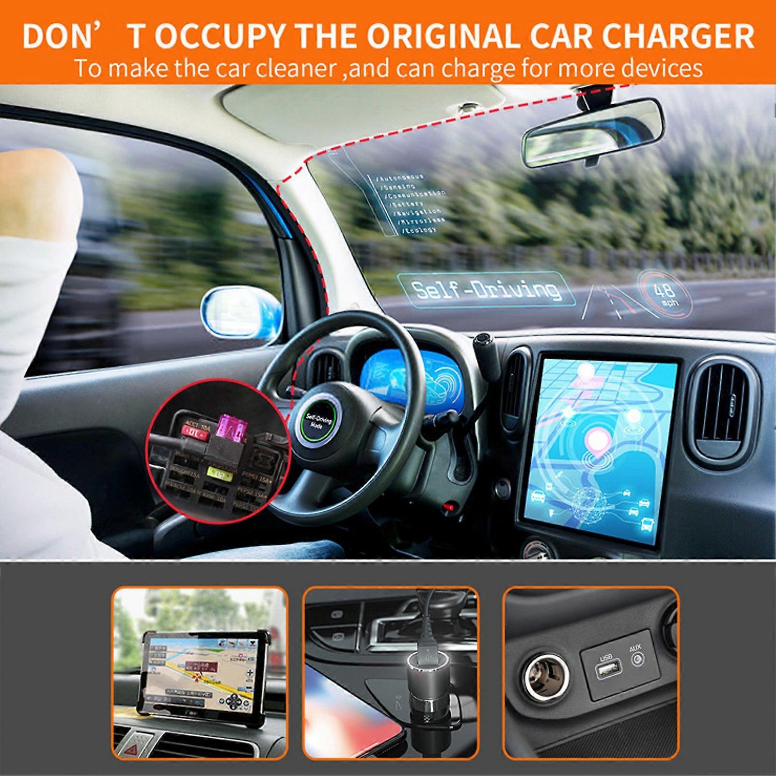 Dash Cam Hardwire Kit 12V?28V to 5V USB Adapter Overheating Protection ...