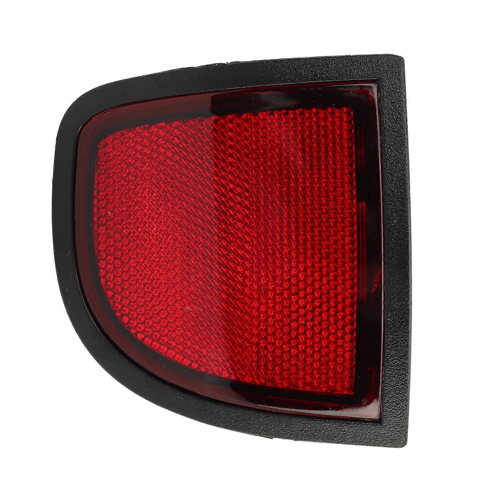 Rear Bumper Reflector Red Bumper Tail Side Reflector Panel Replacement ...