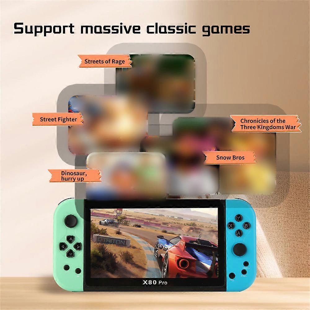 X80 Pro Handheld Game Console Psp Intelligent Retro Arcade Game Console ...