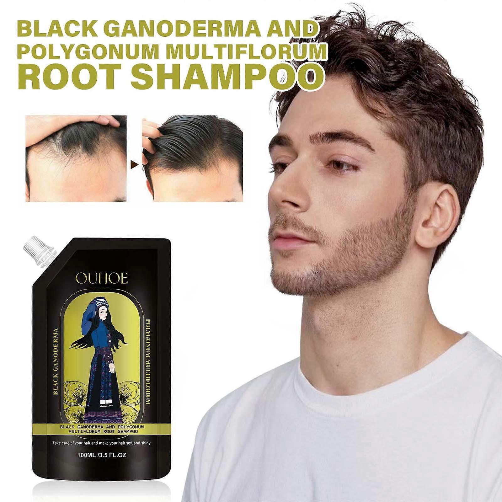 Hair Care Ganoderma Nigrum Plant Extract Hair Shampoo Ganoderma Nigrum ...