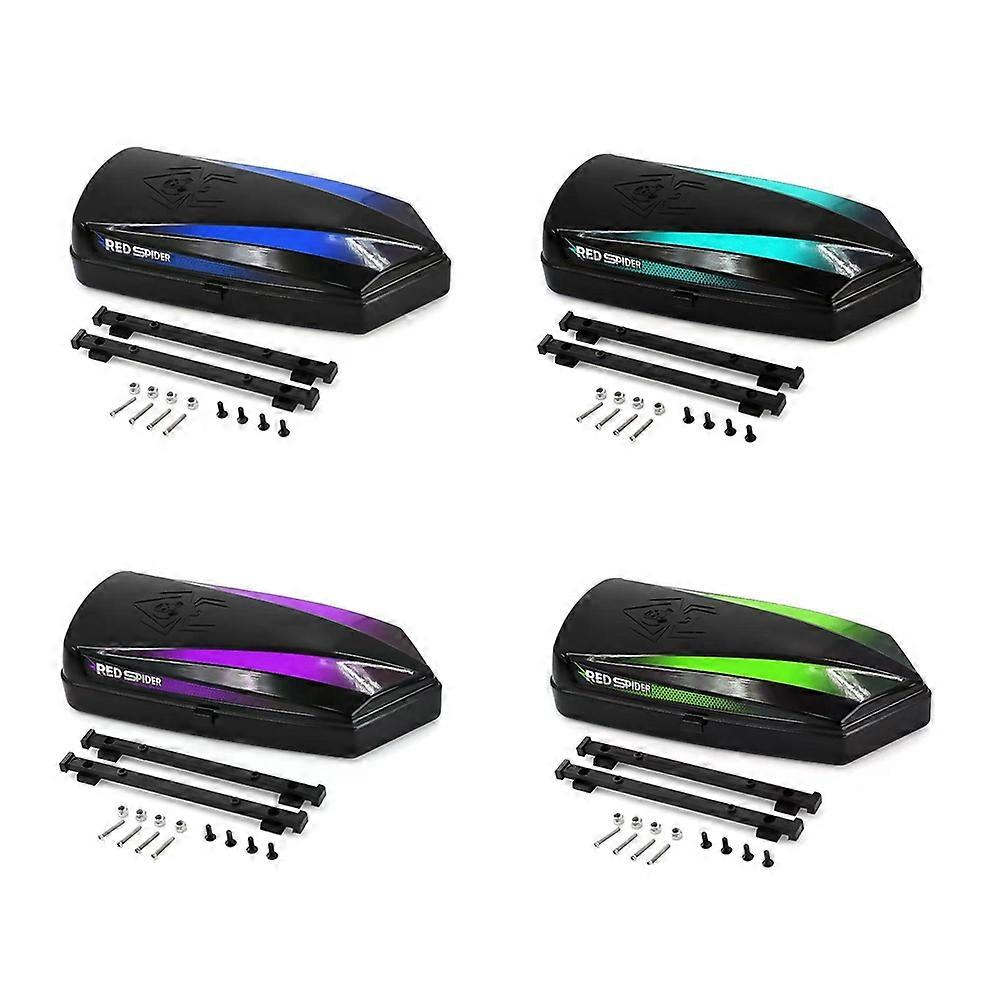 Metal Roof Trunk Luggage with Fixing Rail for -4 TRX6 Axial SCX10 III ...