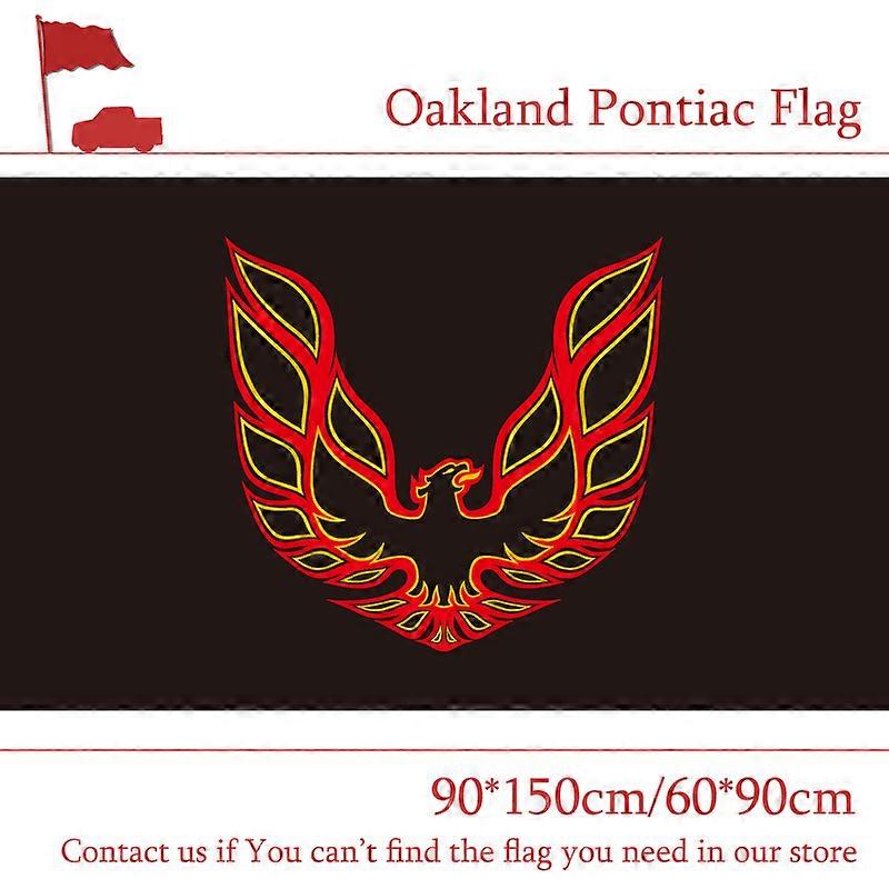 Oakland Pontiac Car Flag 90x150cm 60*90cm 3x5ft Polyester Car Show Bar ...