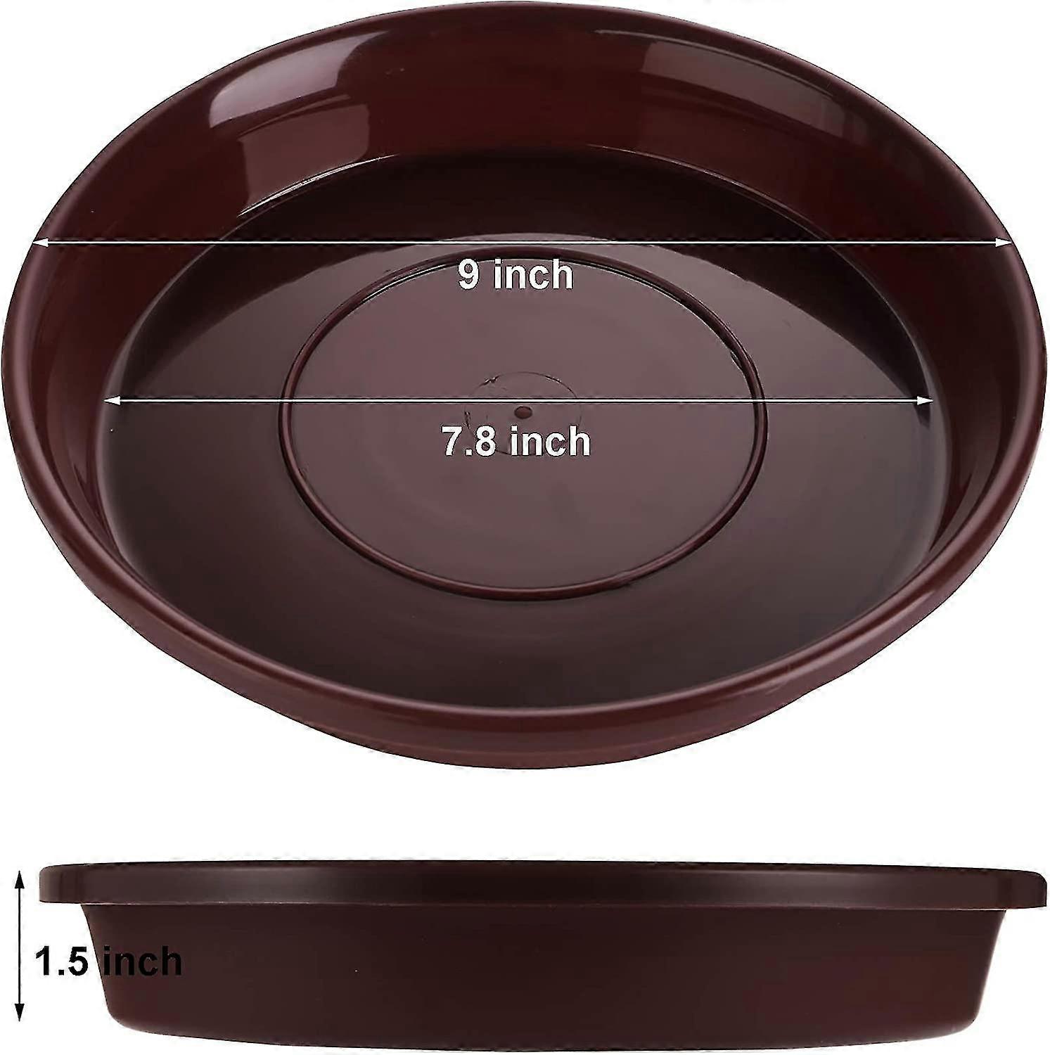 10pcs 23cm Round Flower Pot Saucer Plastic Round Saucers Plastic Flower ...