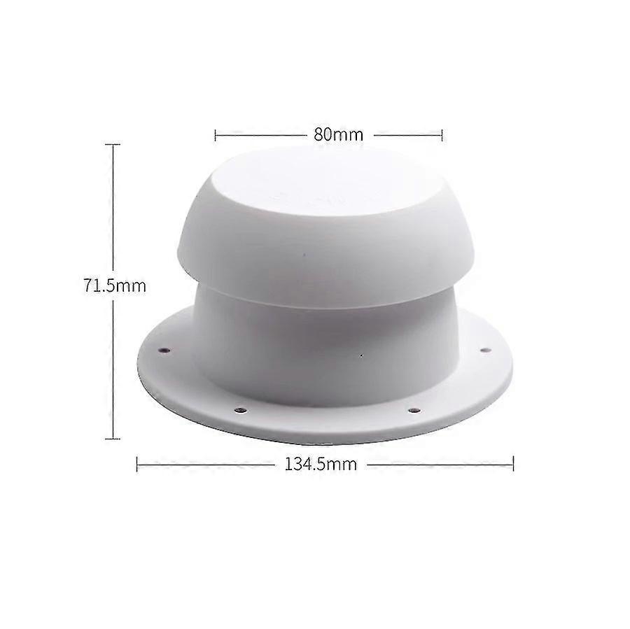 Roof Rv Ventilation Cap Mushroom Head Shape Motorhome Round Exhaust1pcs ...
