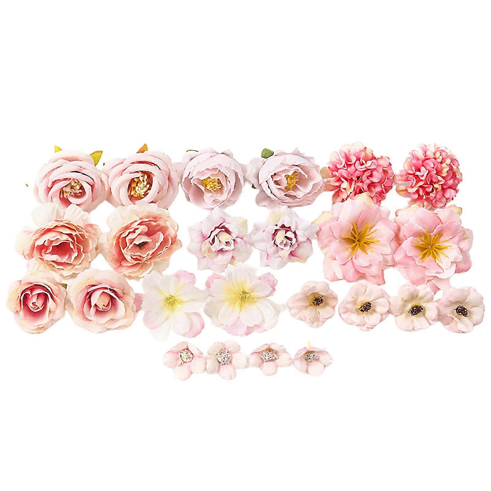 1 Set Artificial Flowers Graduation Cap Decorations Kit DIY Assorted ...