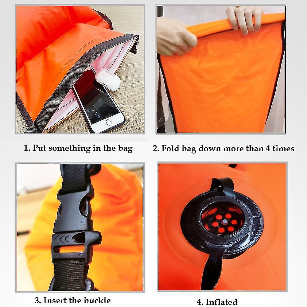 Outdoor Swimming Buoy - Multifunctional Drifting Bag Waterproof Bag ...