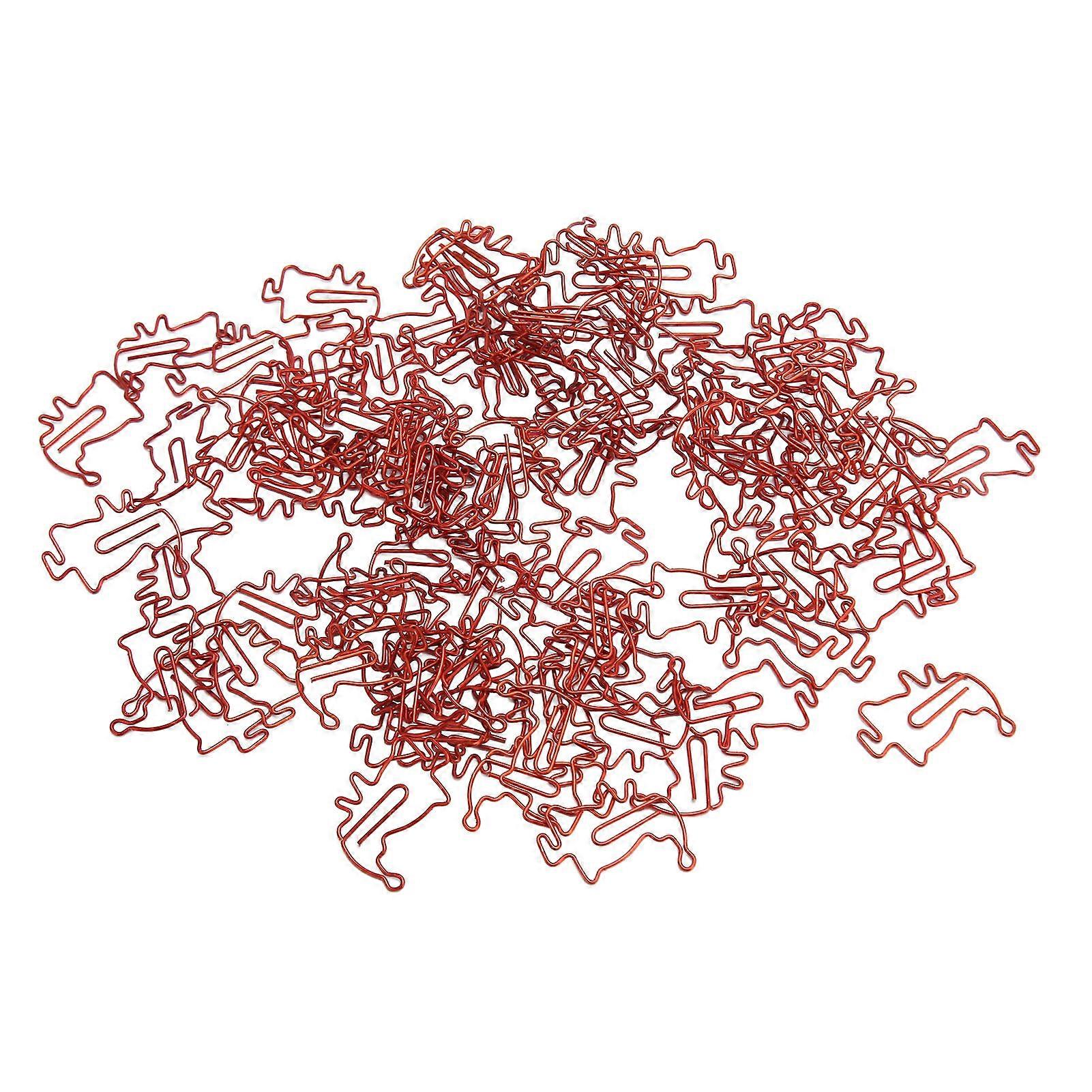 100pcs Santa Paper Clips Slip Resistance Cartoon Cute Lightweight ...