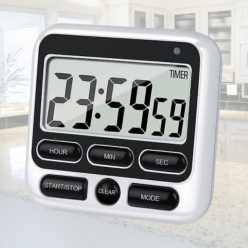 Large Screen Timer Digital Kitchen Timer Countdown Loud Time Management ...