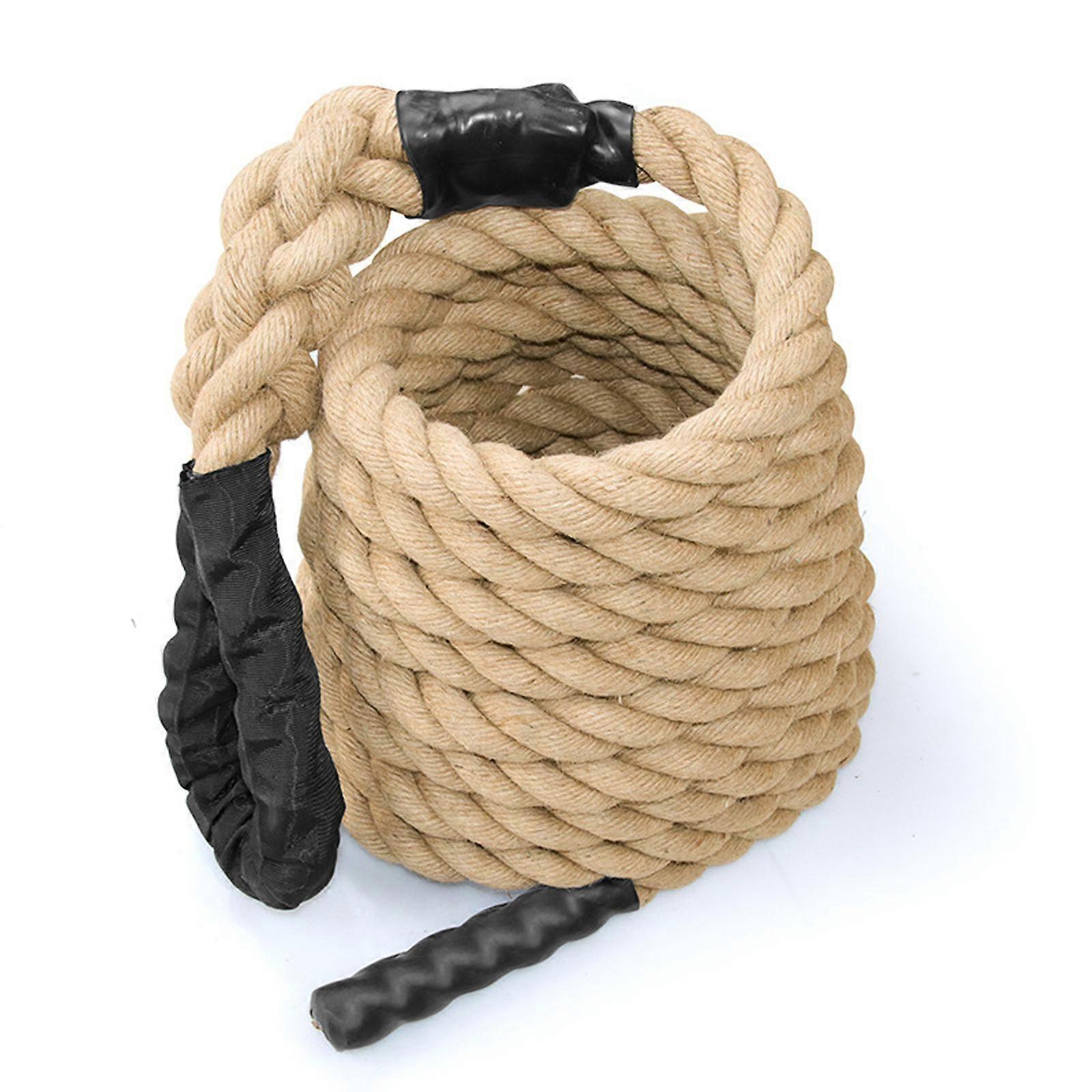 Gym Climbing Rope Jute Rope for Working Out Exercise Strengthen Muscle ...