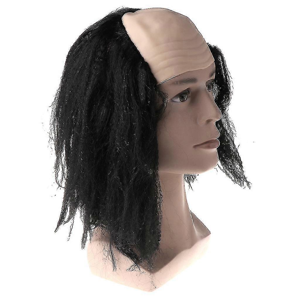 Halloween Wigs Bald Hair Masquerade Costume Party Funny Cosplay Prop ...