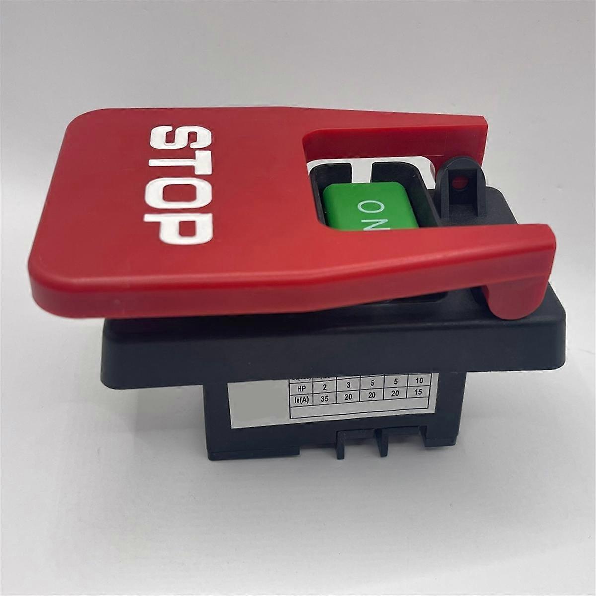 110V/220V Dual Voltage Paddle Switch, 3HP At 230 Volts, Large Knee ...