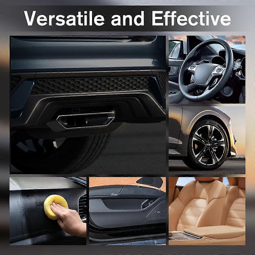 Car Interior Polishing Agent, 2024 New Car Restorer Cream, Plastic ...