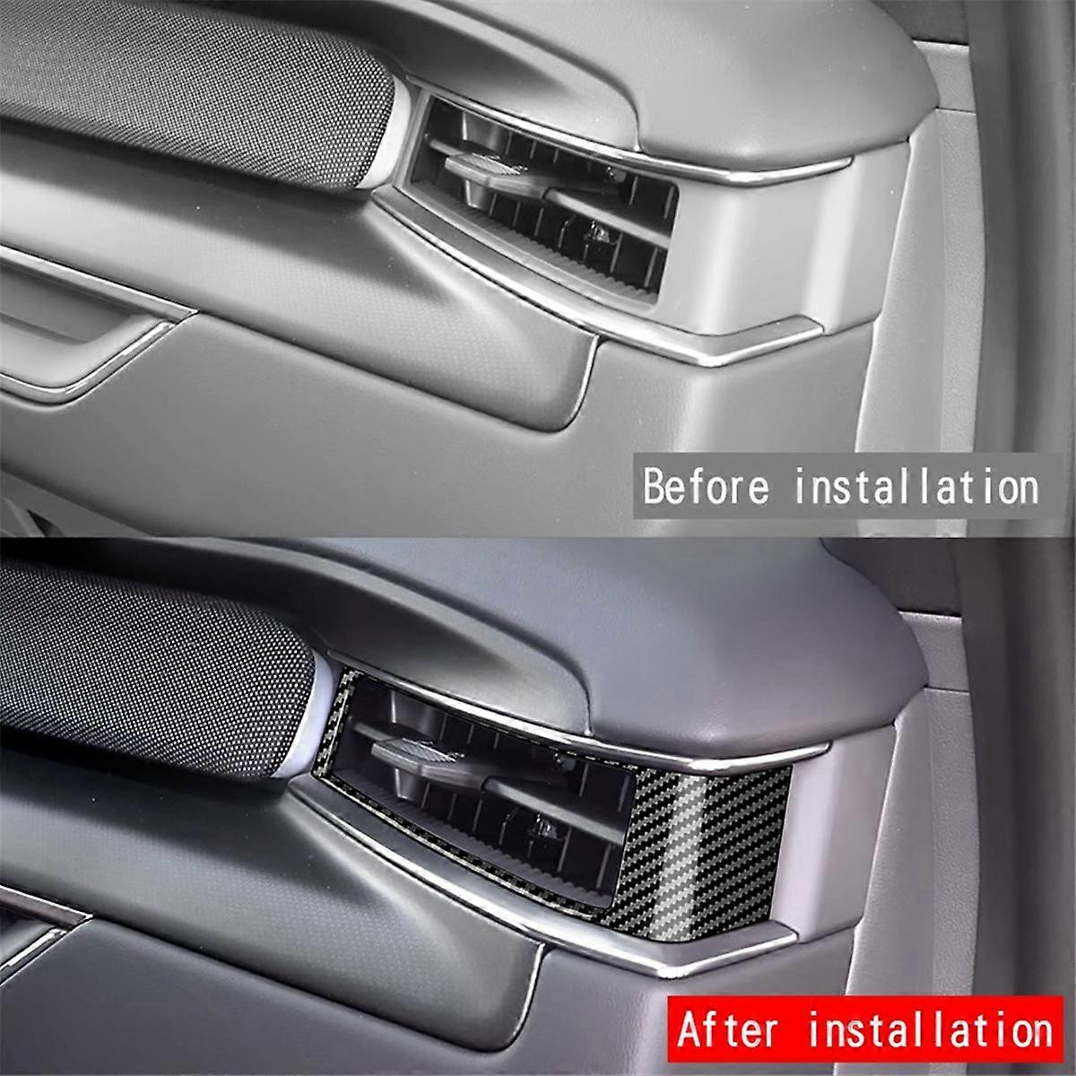 Car Dashboard Side Air Outlet Frame Trim Sticker for EV9 2023 2024 ...