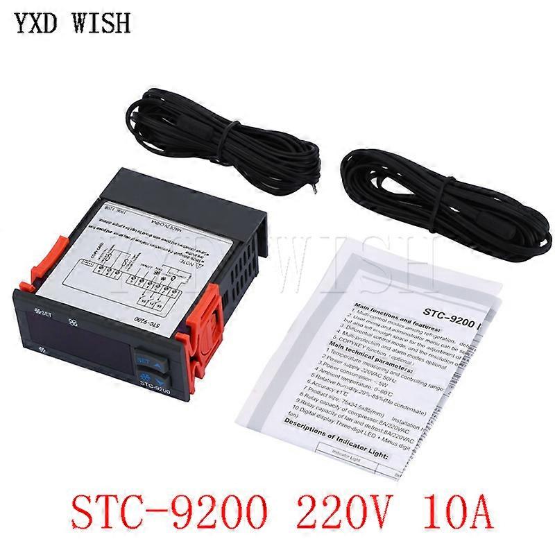 STC-9200 Digital Temperature Controller Thermostat Regulator Thermoregulator With Refrigeration ...