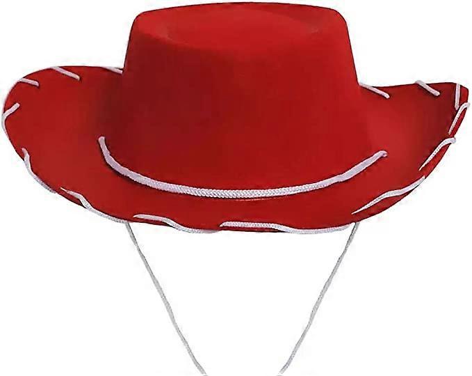 Children's Cowboy/Cowgirl Red Hat Costume Jessie Style | Fruugo UK