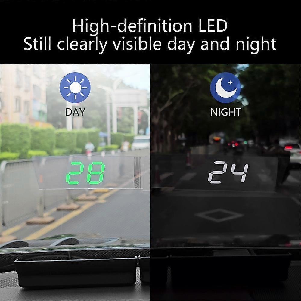 ZQKJ Car Head Up Display W1 HUD Windshield Projector With GPS System ...