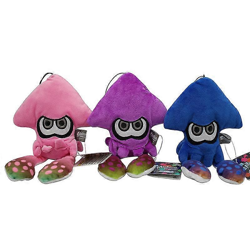 6 Colors Anime Cartoon Splatoon Inkling Squid Plush Toy Kawaii Squid ...
