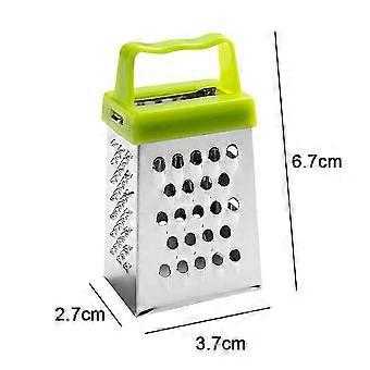 Mini Box Grater, 4-Sided Stainless Steel Grater Kitchen Cutting | Fruugo UK