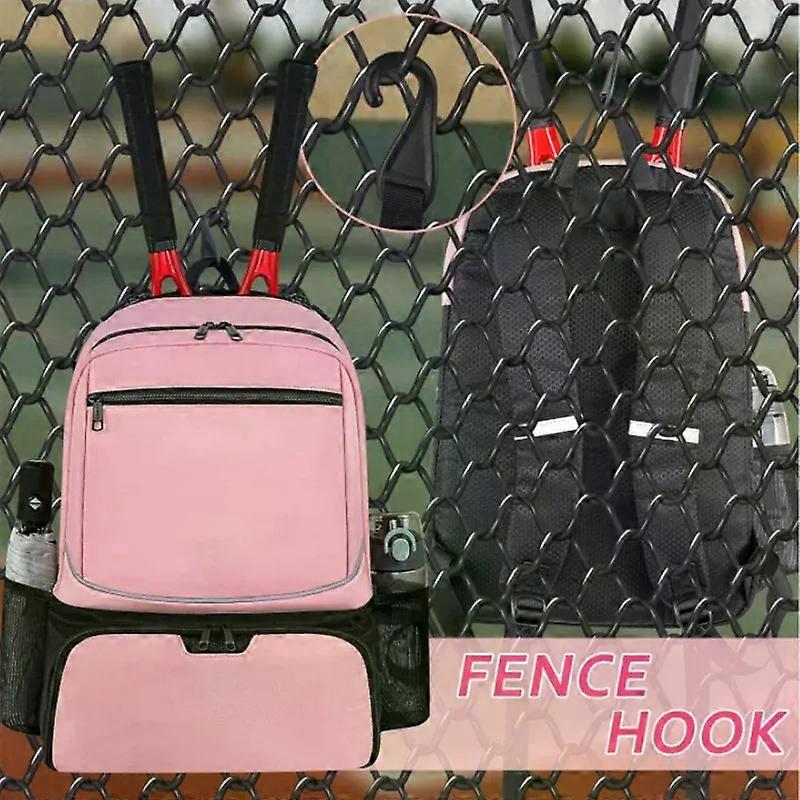 Tennis Backpack Large Capacity Sports Racket Pack Holds 1 to 2 Tennis ...