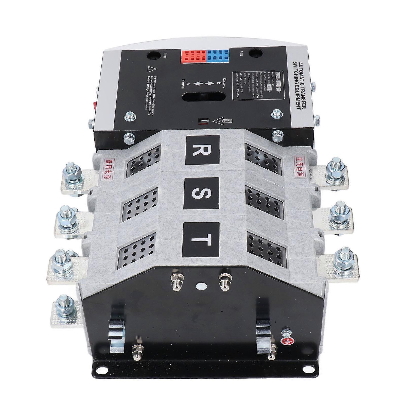 Dual Power Automatic Transfer Switch 3P 400A ATS Rapid Switching ...