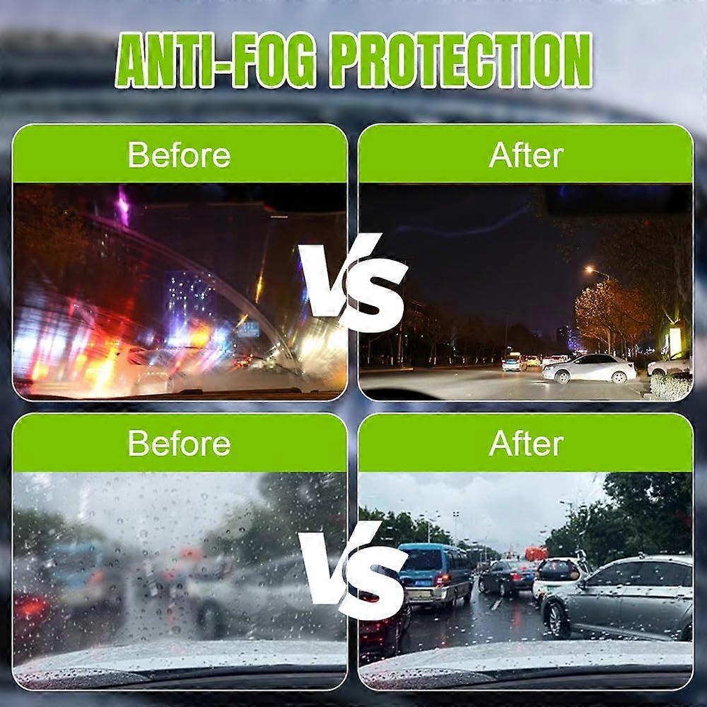 Clear Vision Glass Cleaner 2025 Oil Film Cleaning Brush For Car Windows ...