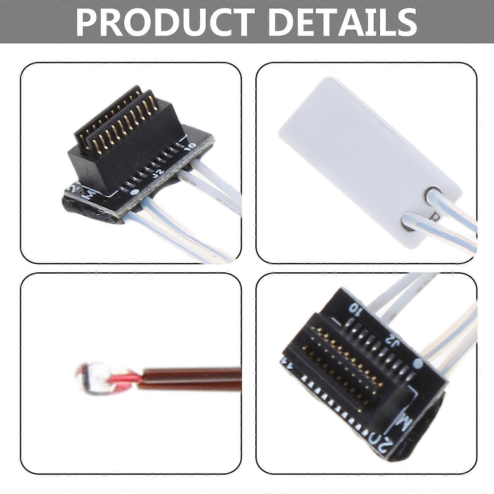 Für Bambu Lab P1P Thermistor P1S Keramik Heizpatronen 24V 48W Heizrohr ...