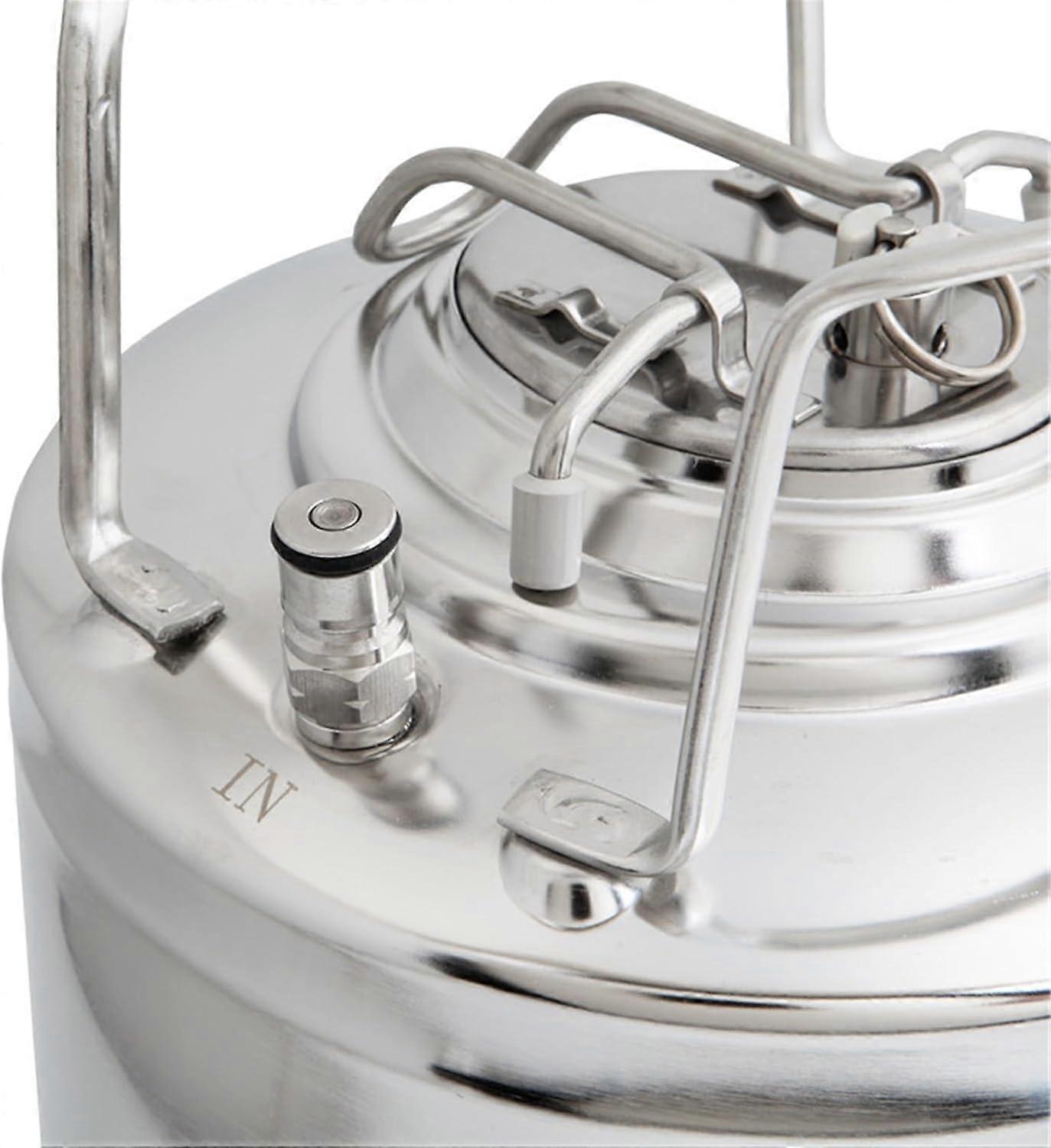 Beer Barrel 6 To 24.5 L 304 Stainless Steel Nitrogen Home Brewing ...