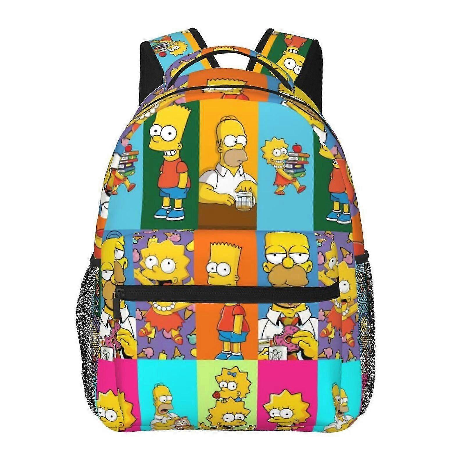 b8982 Simpsons Laptop Backpack Travel Hiking Backpack Fashion Casual ...