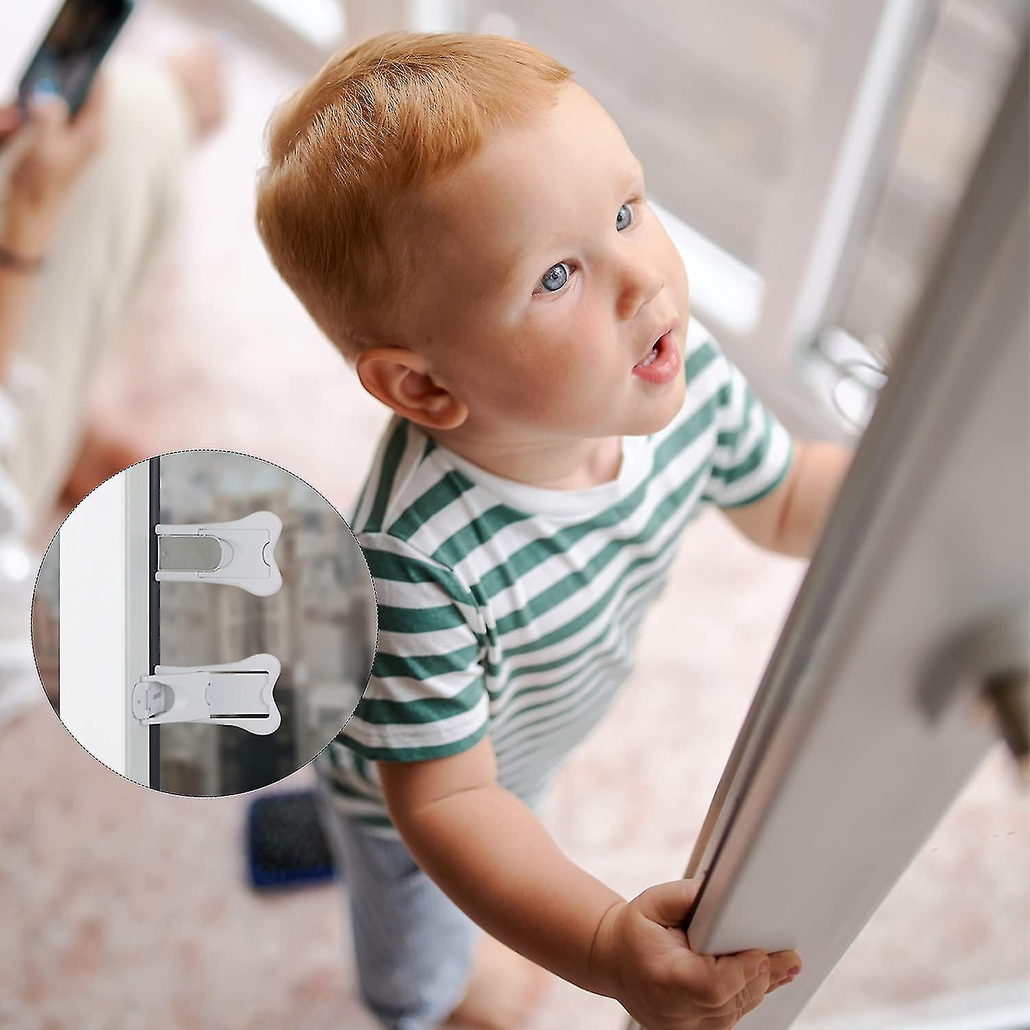 Pcs Sliding Door Blocker Baby Safety Lock Window Blocker Safety Closet ...