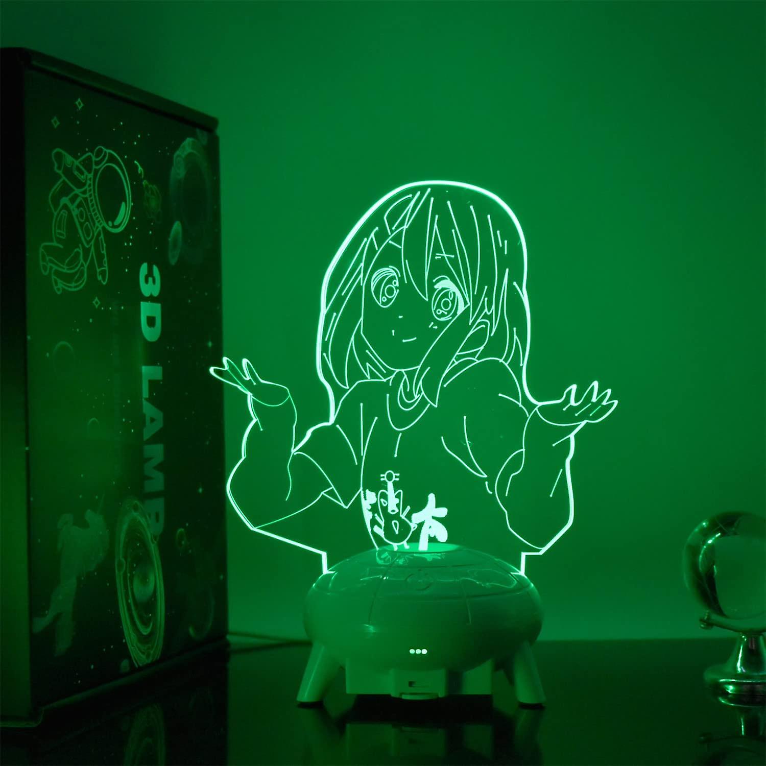 Veeki Anime Girl LED Light Neferpitou 3D Illusion Desk Lamp Cute ...