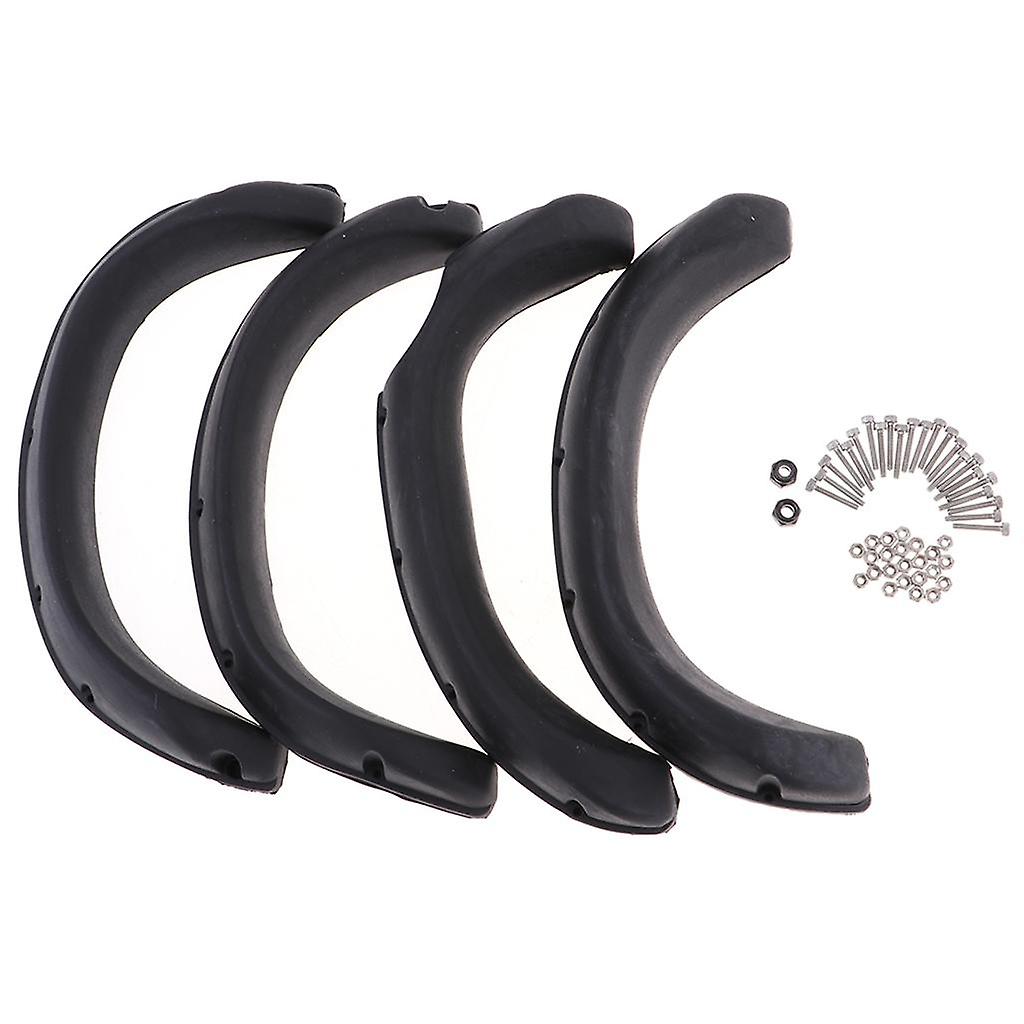 4pc Rc 1/10 Scale Truck Fender Flares For Rc4wd Tamiya Tf2 Crawler Car ...