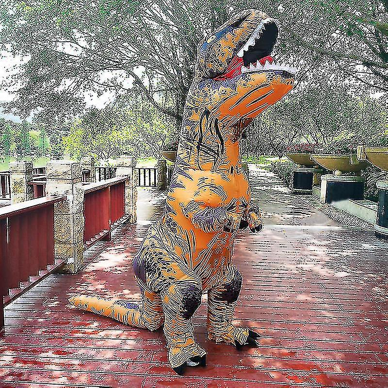 Hot Uppblåsbara Dinosaur Kostymer Kostym Klänning T-rex Anime Party ...