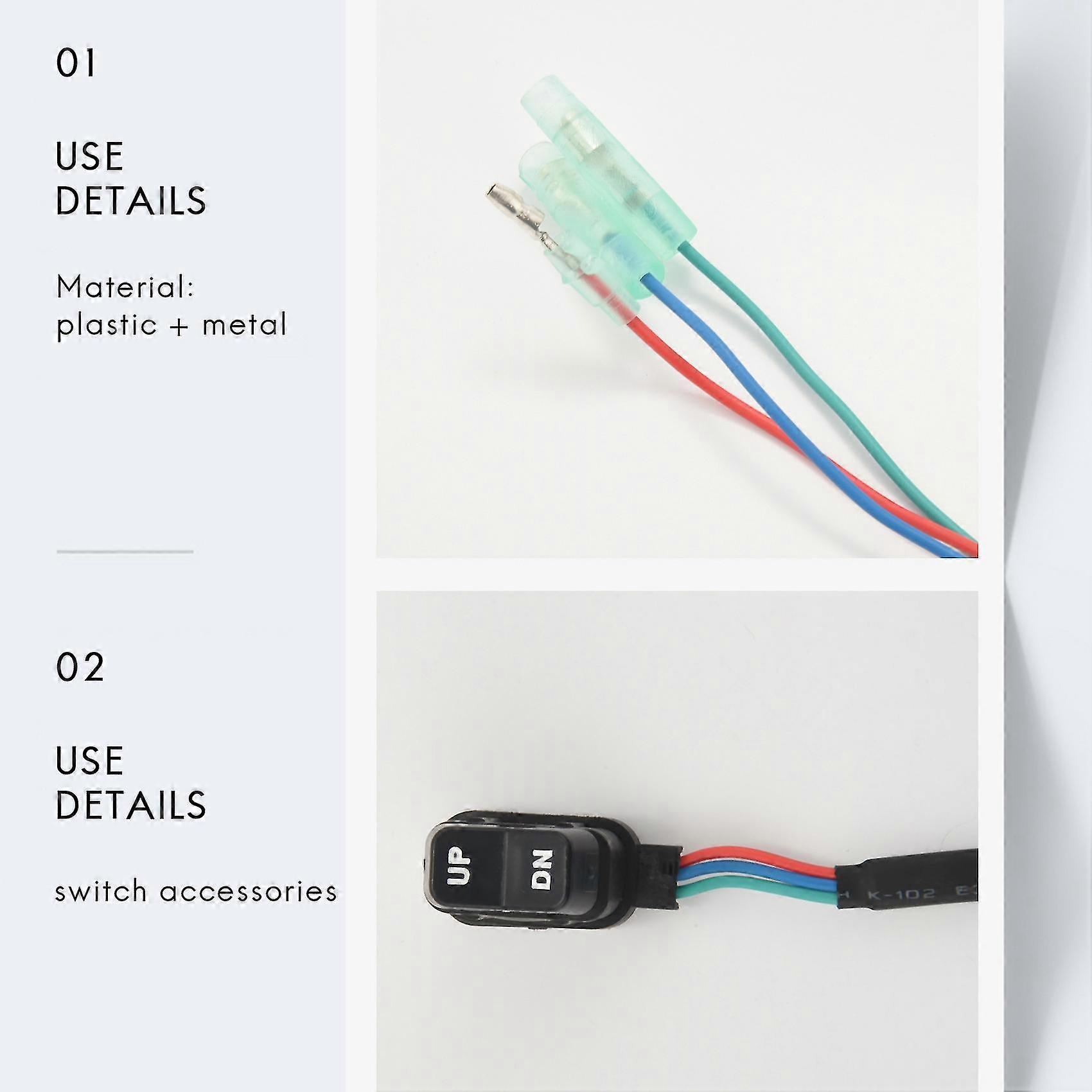 Mercury Mariner Outboard Remote Control Trim Tilt Switch 87-18286A43 ...