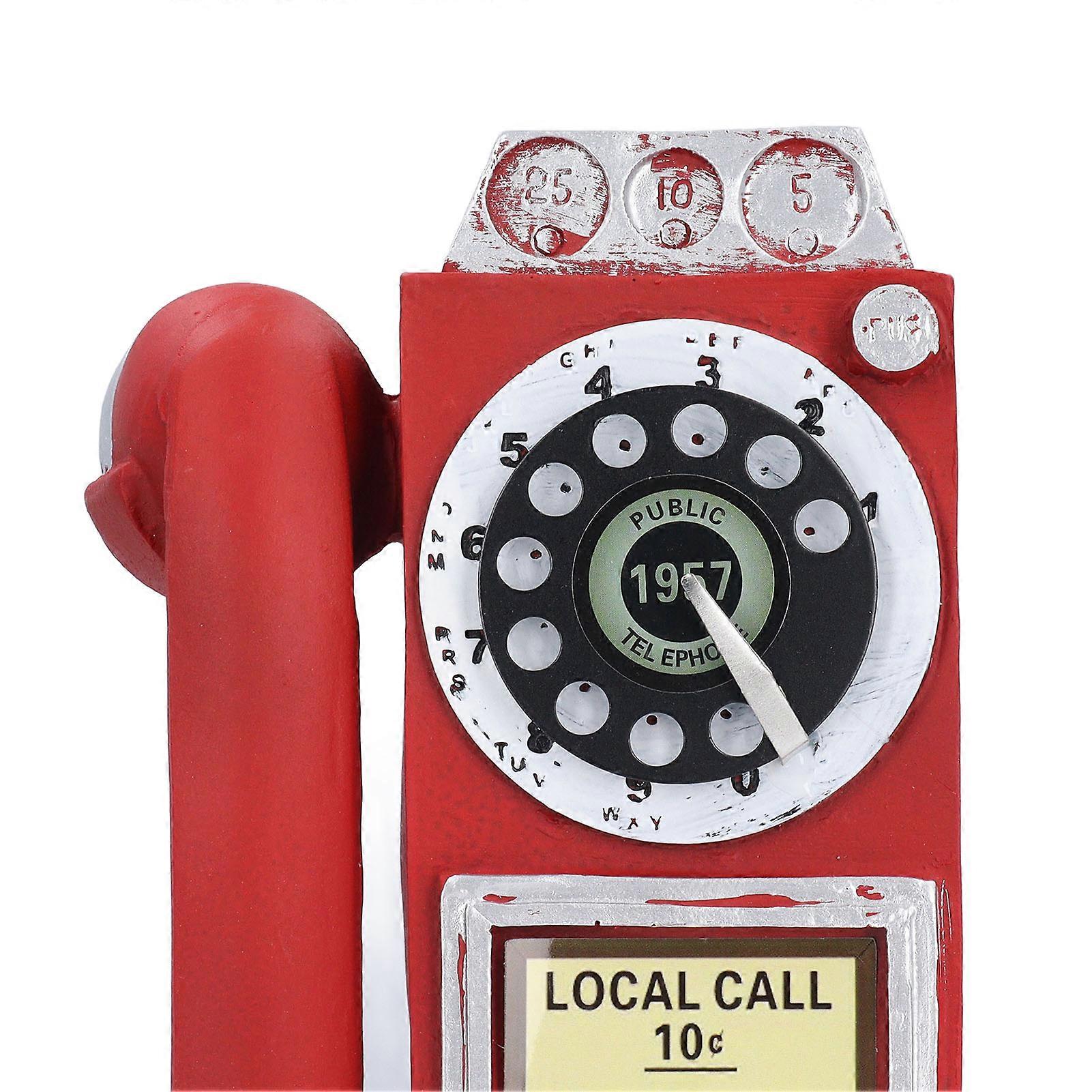 Vintage Wall Mounted Telephone Ornament Innovative Lifelike Wall ...