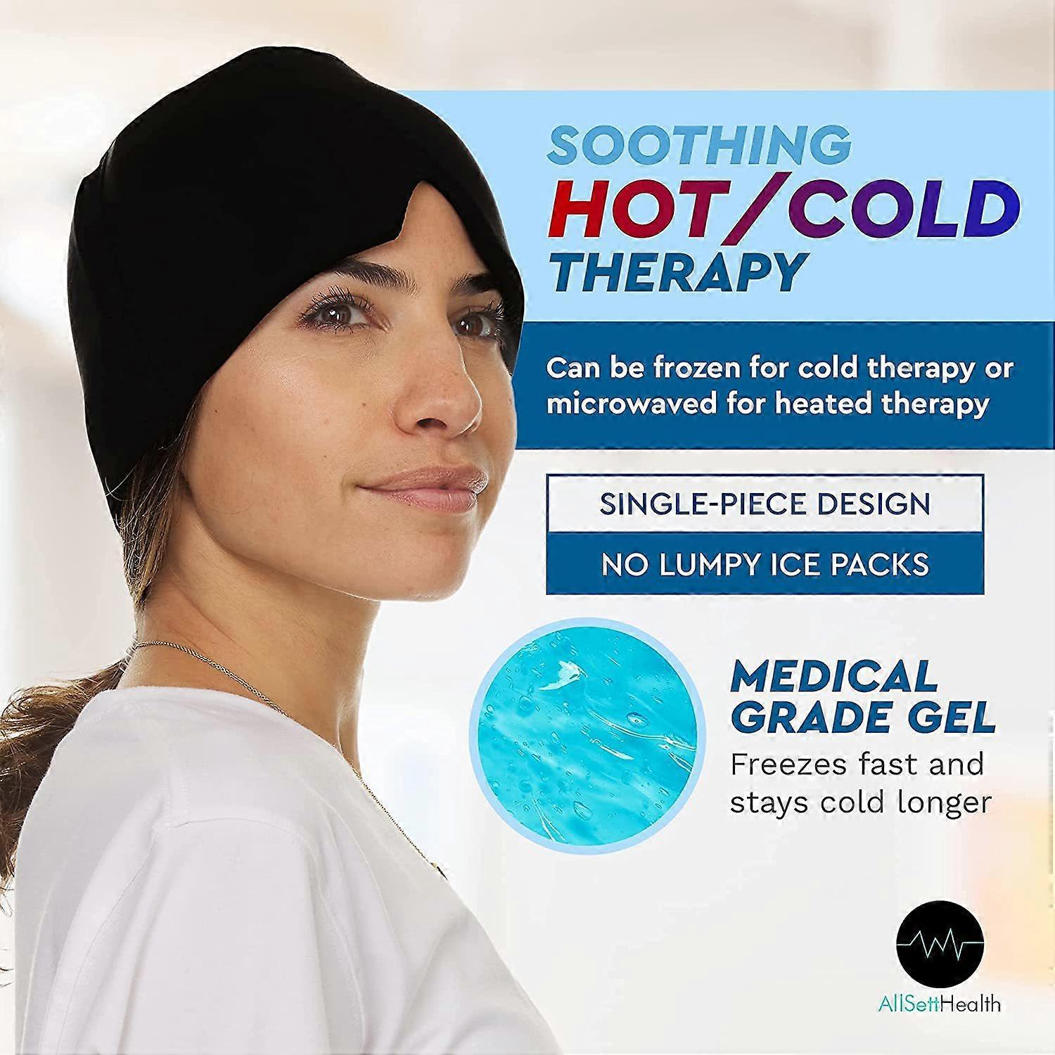 Migraine Ice Compression Relief Hat | Fruugo UK