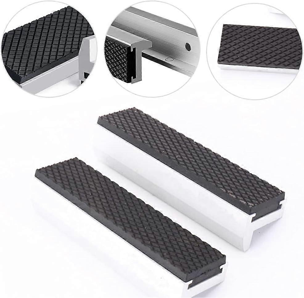 2 Pack Vise Protector Jaws Extra Soft Rotary Vise Clamp Jaws Width ...