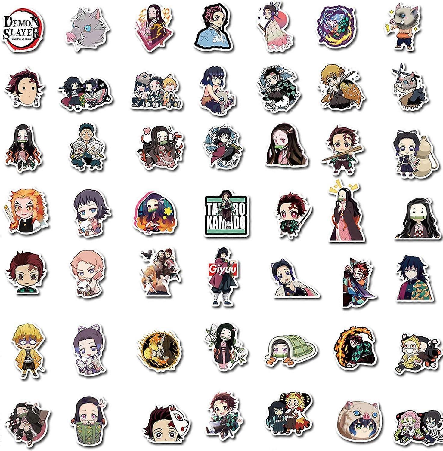 100Pcs Anime Stickers Mixed Pack Anime Stickers Anime Sticker Pack ...