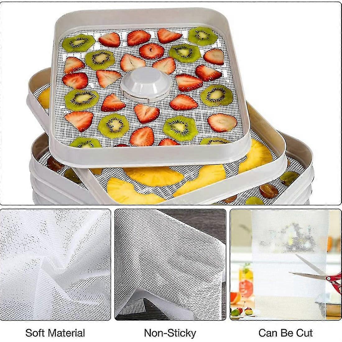 Dehydrator Sheet For Food Dehydrator,10 Pcs 29x37cm , Silicone Sheets ...