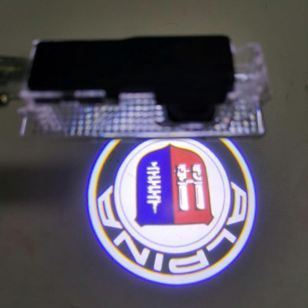 For BMW ALPINA Logo Light BMW Welcome Light ALPINA Welcome Light For ...