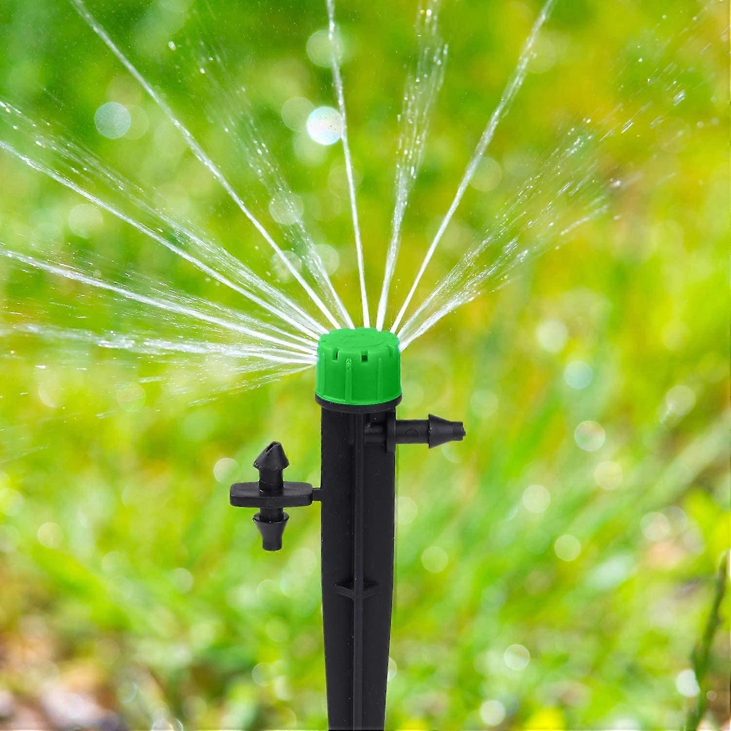60 Pieces 360 Degree Adjustable Irrigation Drippers with Barbed ...