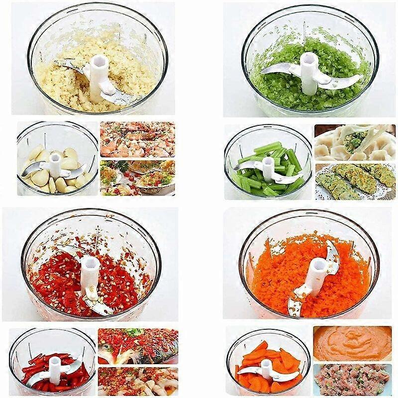 manual chopper3 stainless steel blades,multi-chopper kitchen onion ...