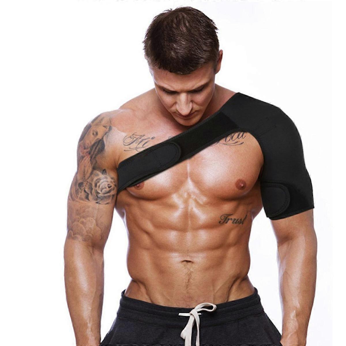 Neoprene Rotator Shoulder Support Men Shoulder Brace for Muscle Relief ...