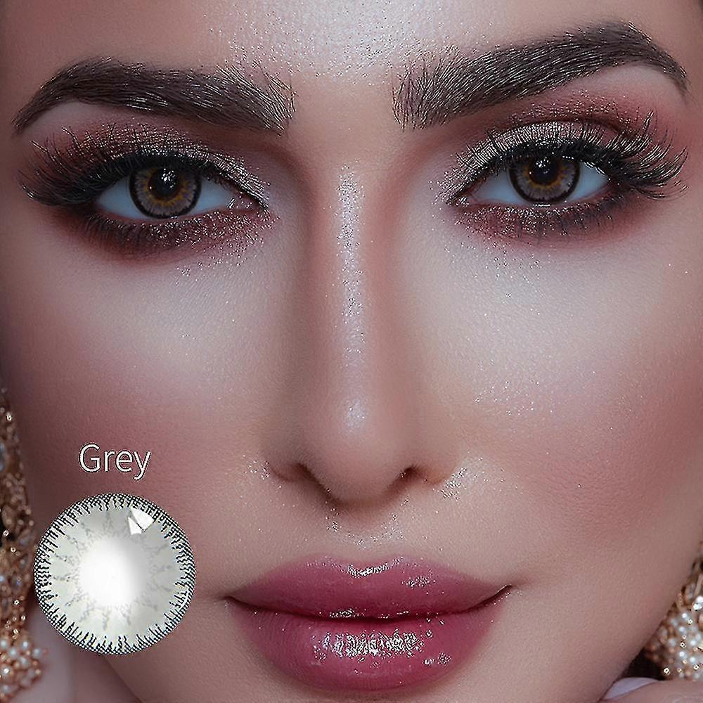 1 Pair(2pcs) Cosmetics Contact Lenses Contact Lens For Eyes Beauty ...