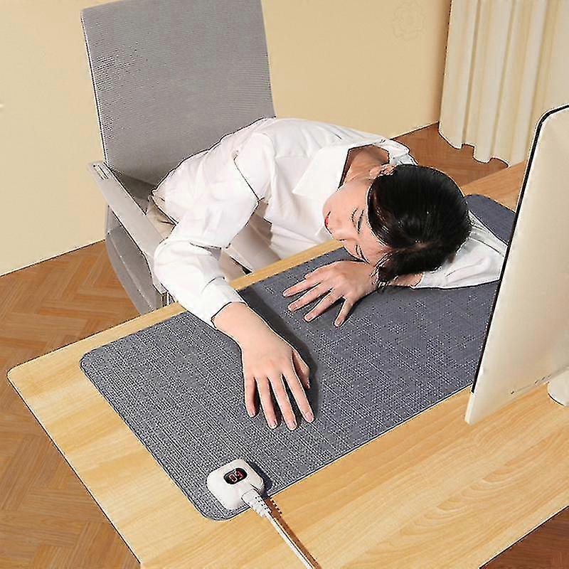 Heated Mouse Pad Digital Display Temperature Adjustable Non-slip Splash ...