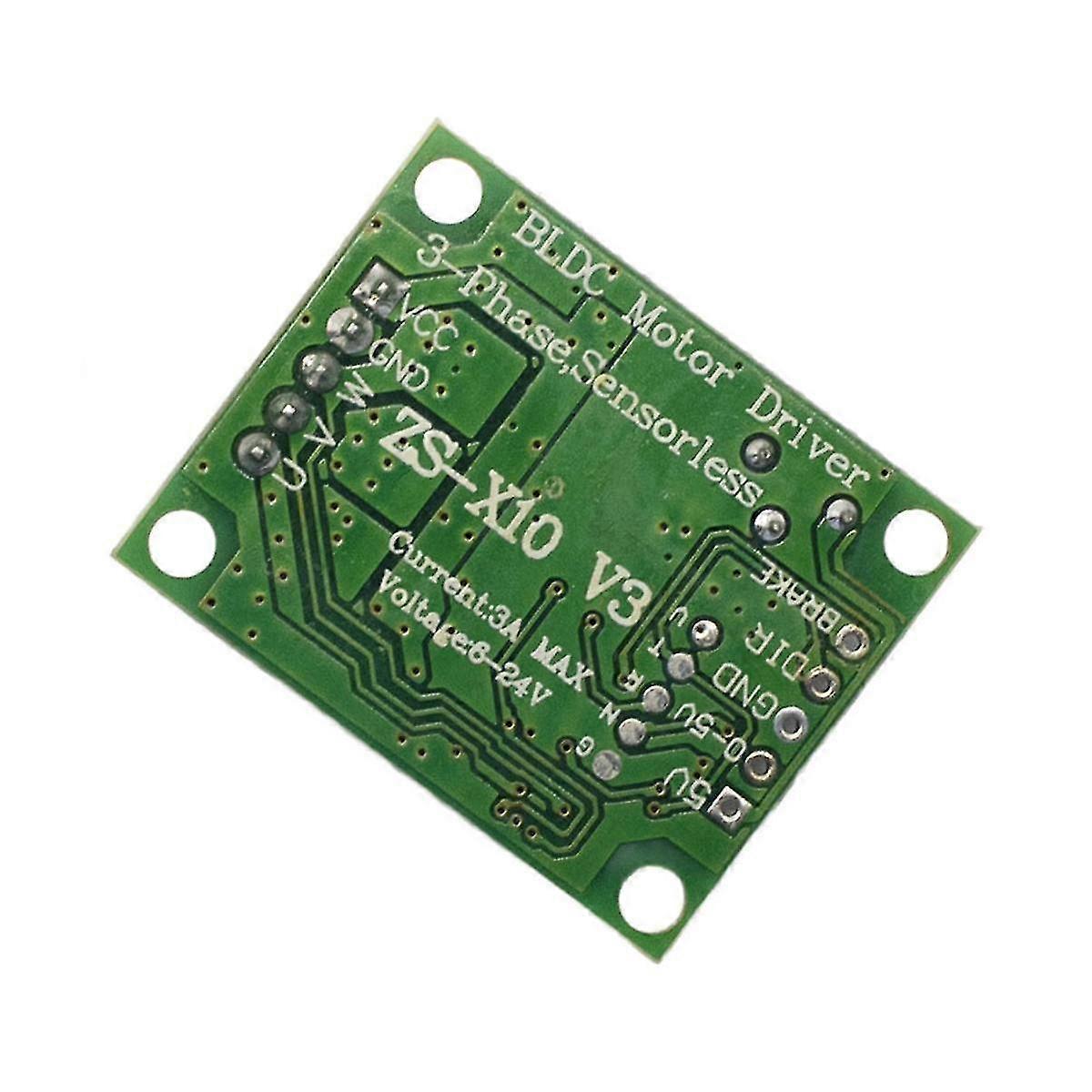Brushless Motor Driver Board BLDC Speed Controller 3 Phase Governor ...