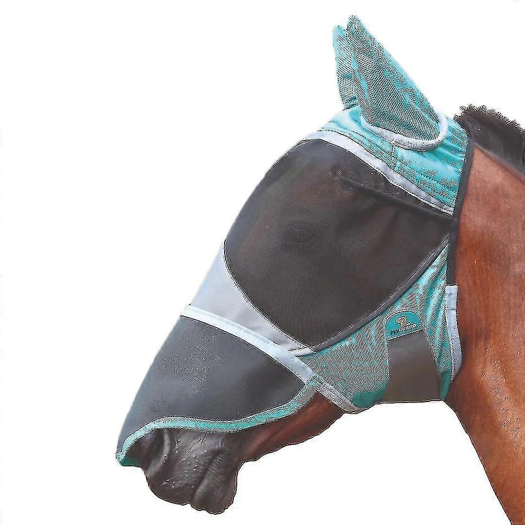 Deluxe Horse Fly Mask With Ears Nose | Fruugo DK