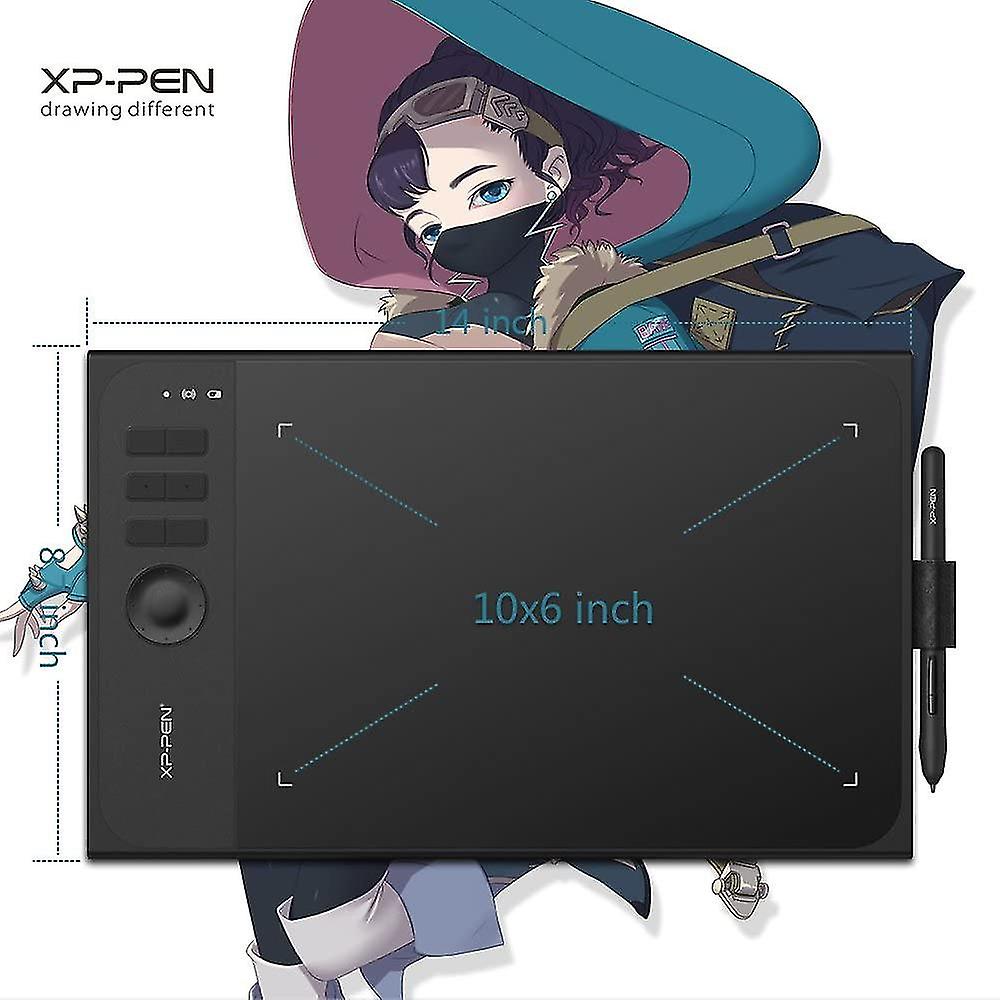 Xp-pen Star 06 2.4g Wireless Graphics Tablet Drawing Pad 10x6 pulgadas ...